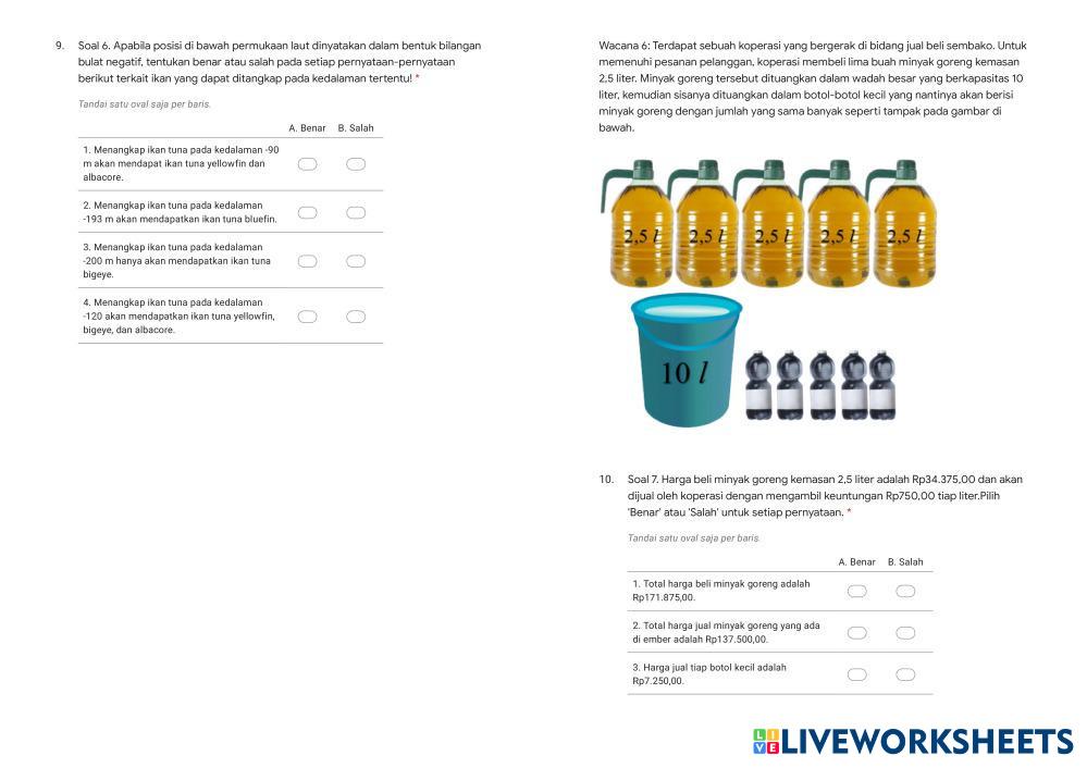 Literasi Numerasi 7872917 | Devi Novitasari | Live