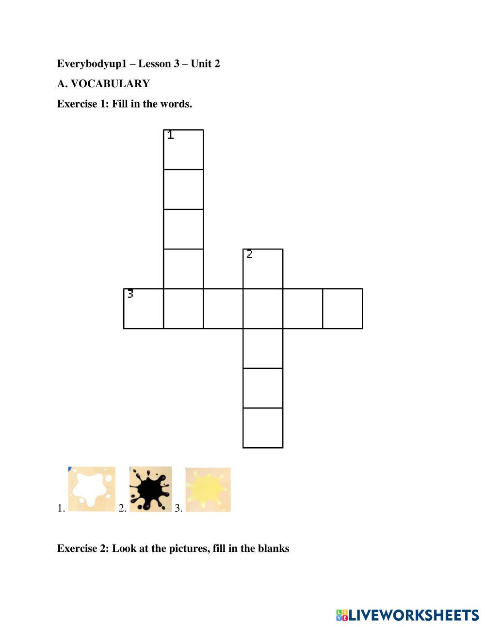 7873224 | Self Study_EBU 1_Unit 2_Lesson 3