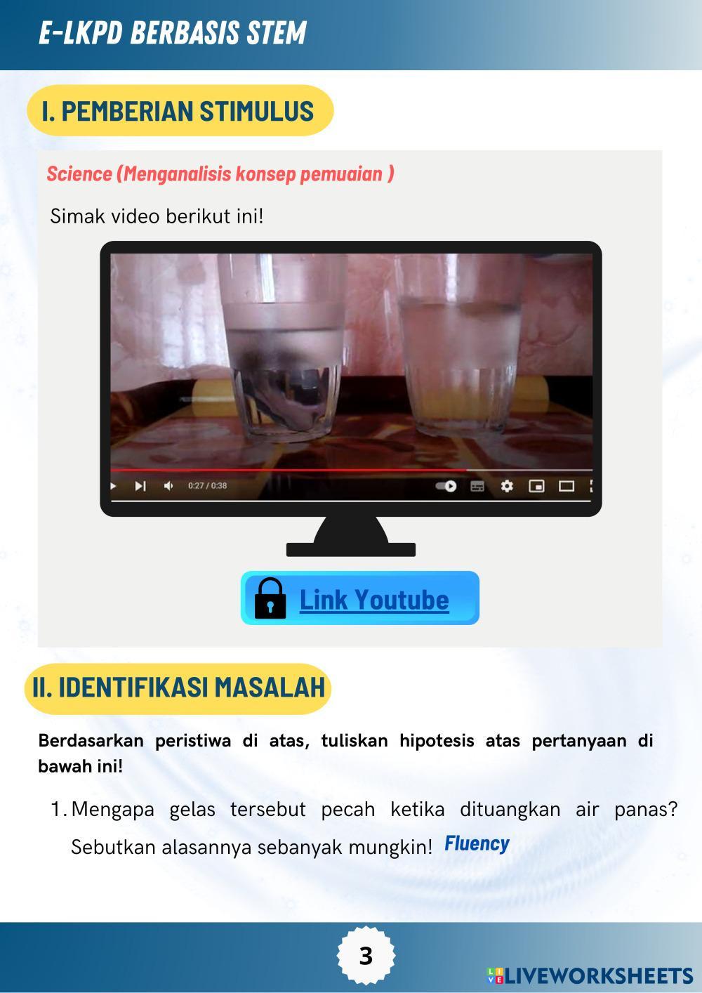 E-LKPD Berbasis… | Free Interactive Worksheets | 7881998