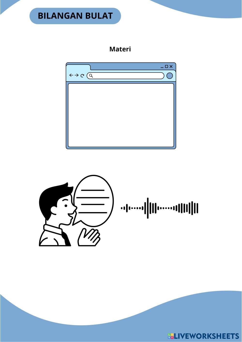 Bilangan Bulat … | Free Interactive Worksheets | 7882087