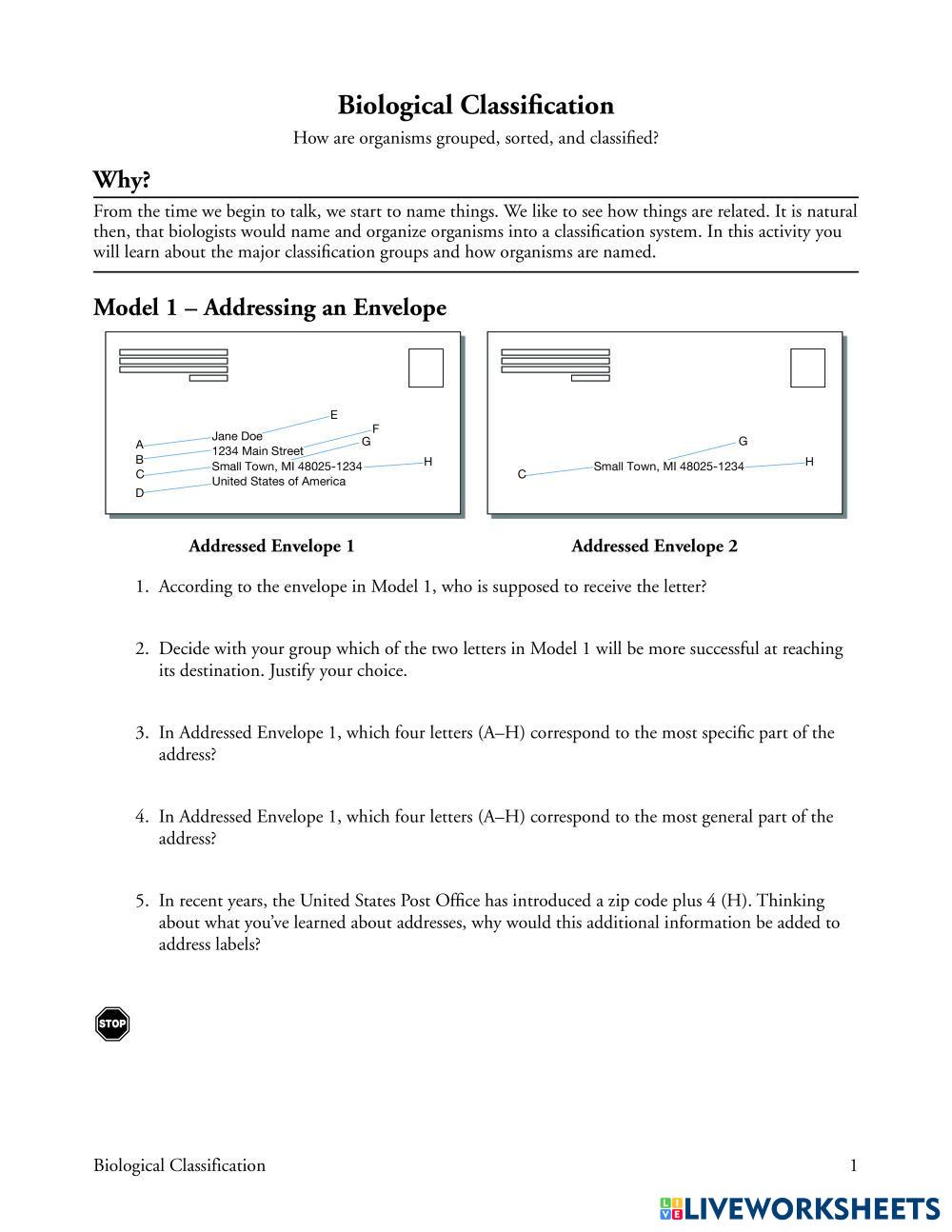 7883257 | Biological Classification | Toby Ramlochan