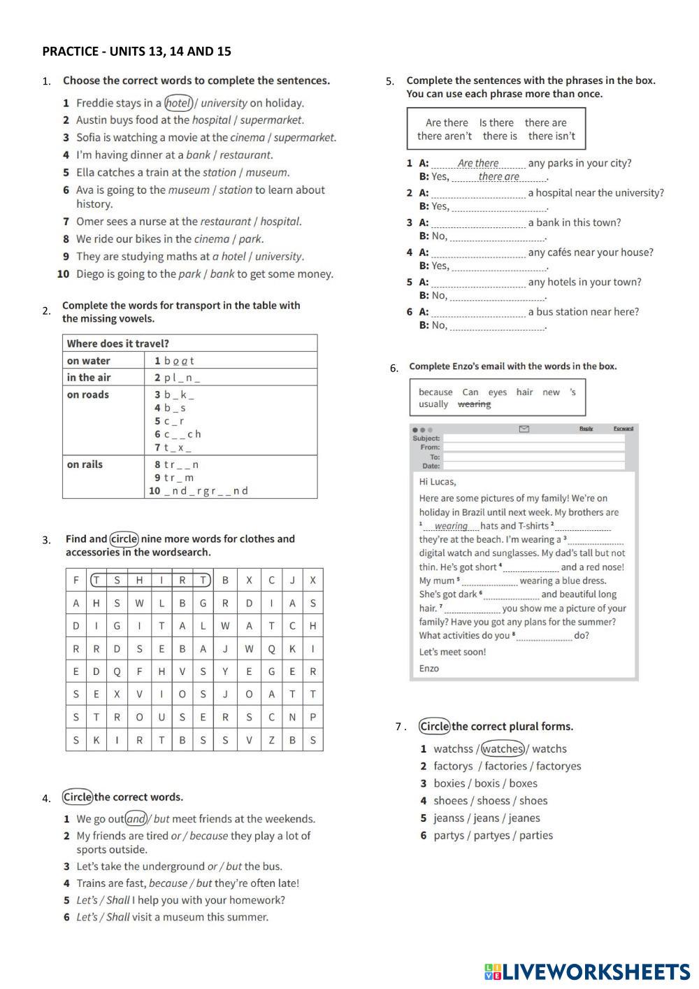 7885555 | practice teens 1 | ivancr07 | LiveWorksheets