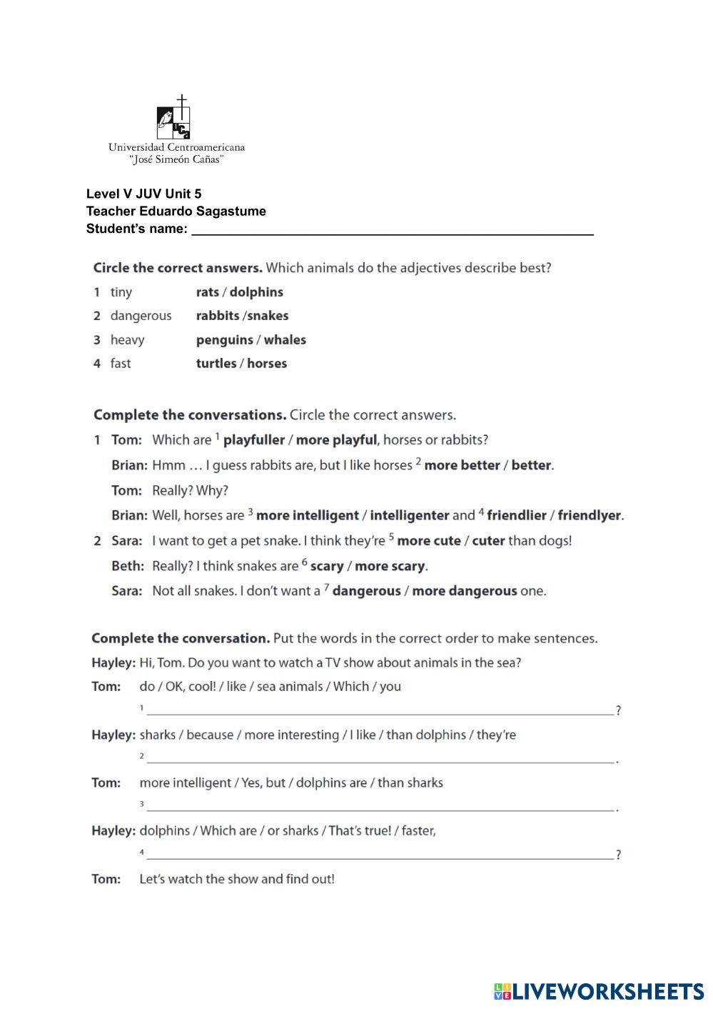 Level V SAB JUV 7886878 | Rafael Eduardo Sagastume