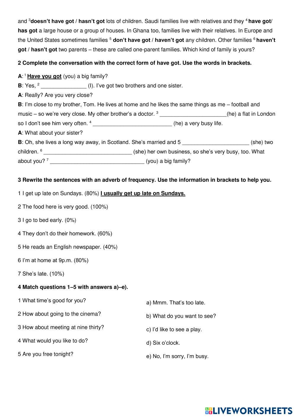 English 2 - Test Unit 3 7887729 | Pamela Gomez | Live