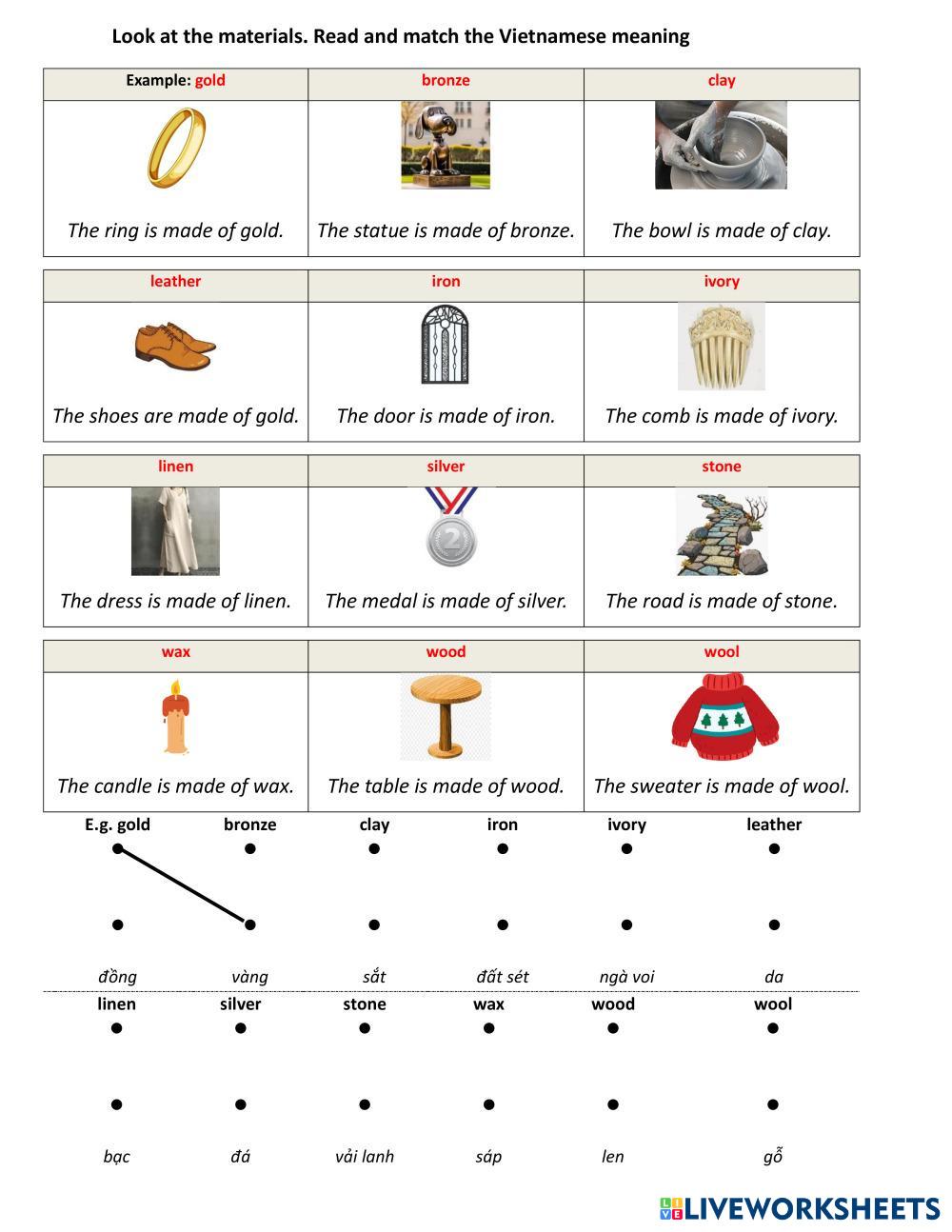 Grade 5_Materia… | Free Interactive Worksheets | 7891827