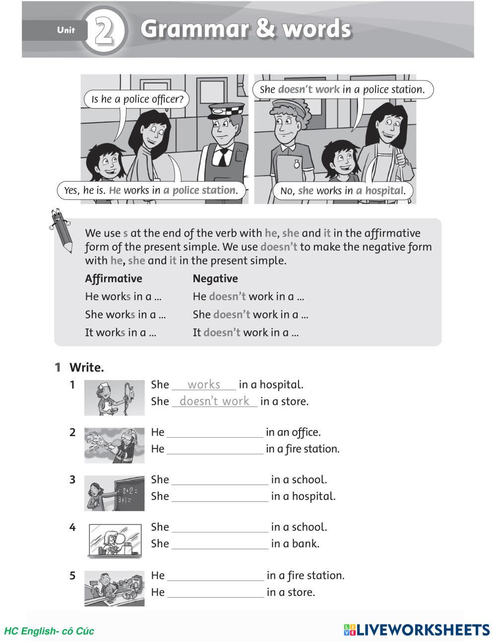 FF4- Unit 2 7893251 | nguyenthucuc | Live Worksheets