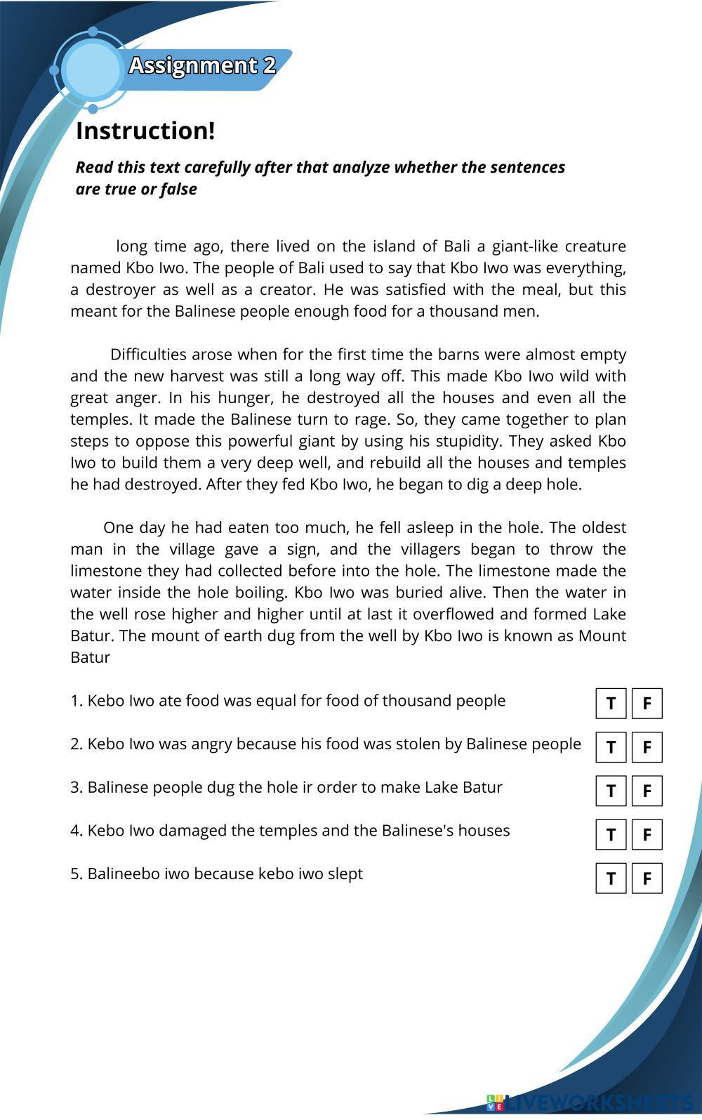 LKPD Narrative … | Free Interactive Worksheets | 7894201