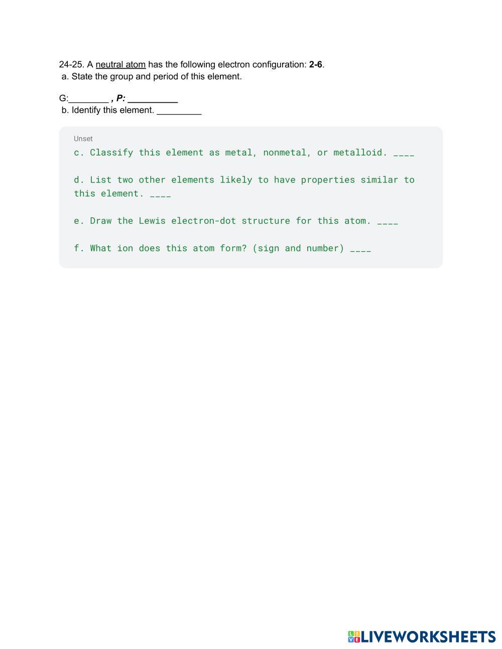 7897417 | Study Guide Periodic Table | Christina Aversano