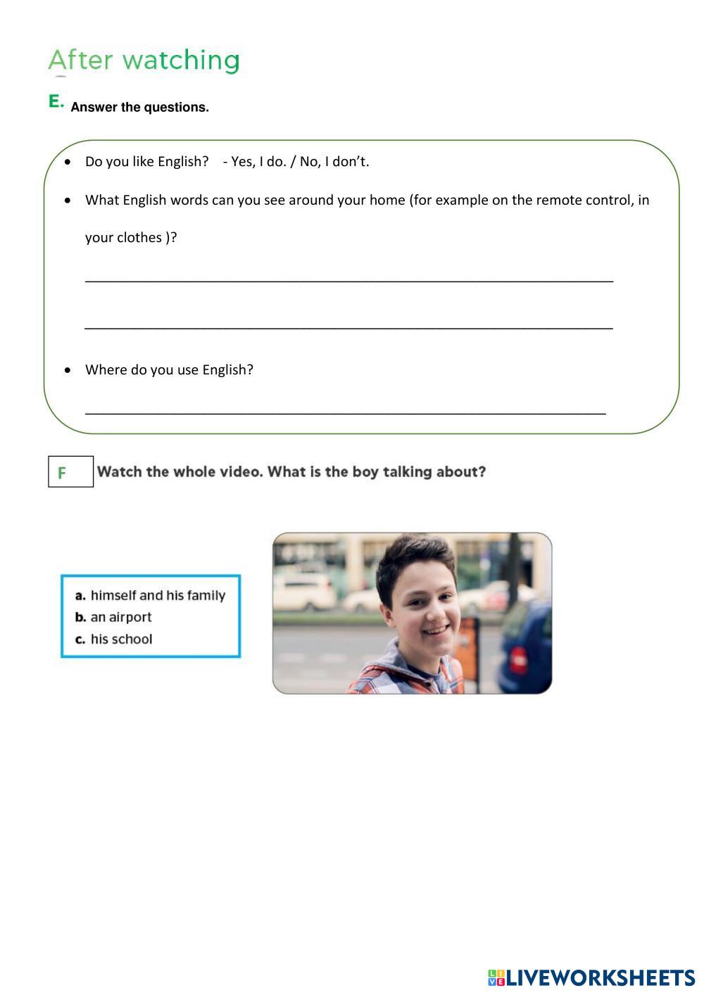 Enter to Real L… | Free Interactive Worksheets | 7894895