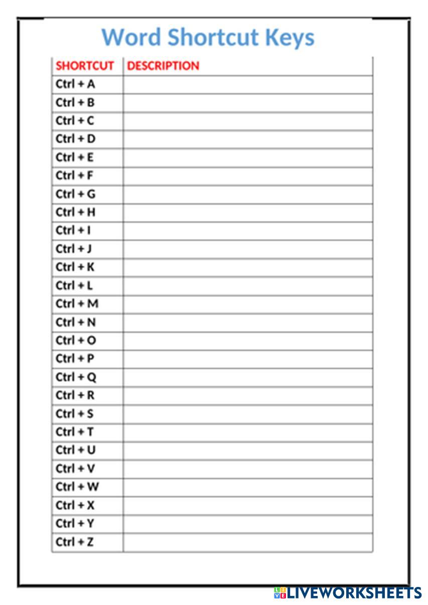 Grade 3 ICT | Free Interactive Worksheets | 7897830