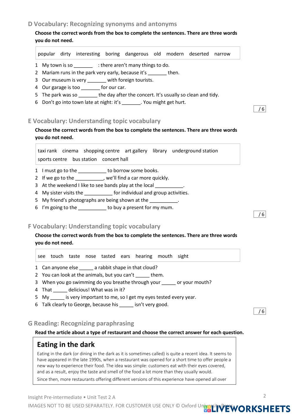 11D2 INSIGHT UNIT 2 TEST 7899430 | Lemmar Clear E. Acosta
