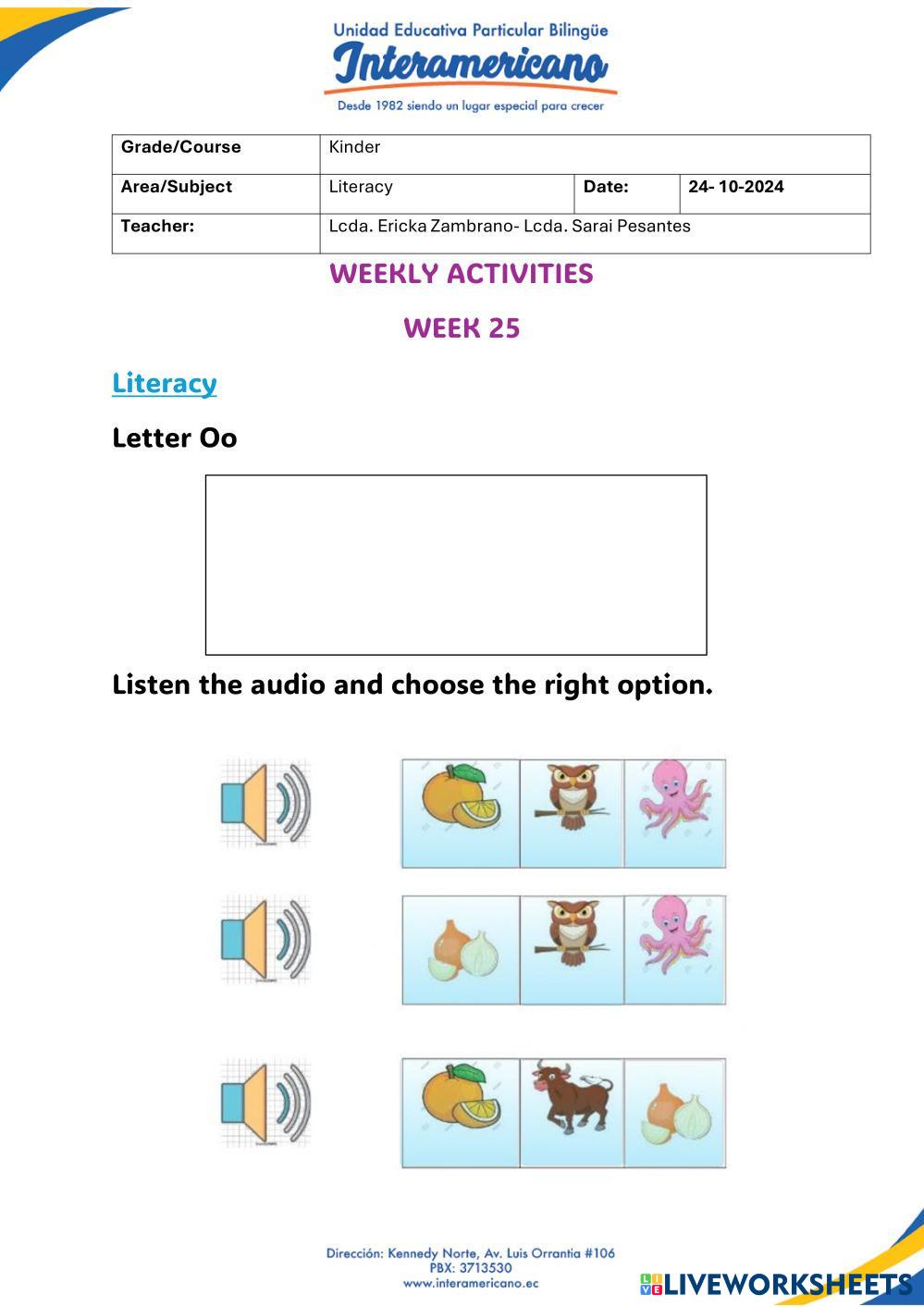 LIVEWORKSHEET K… | Free Interactive Worksheets | 7905520