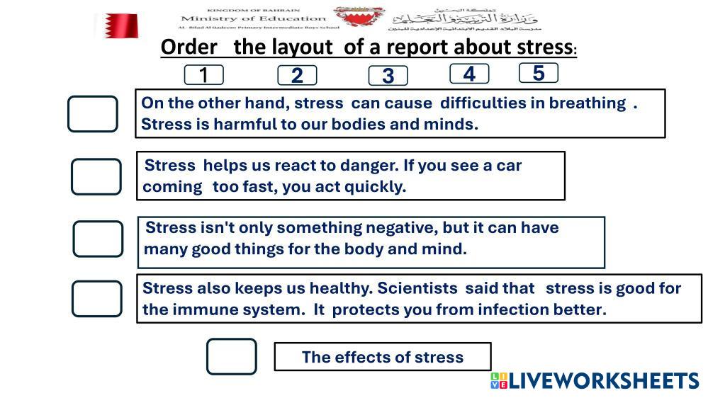 Order the lay… | Free Interactive Worksheets | 7909372