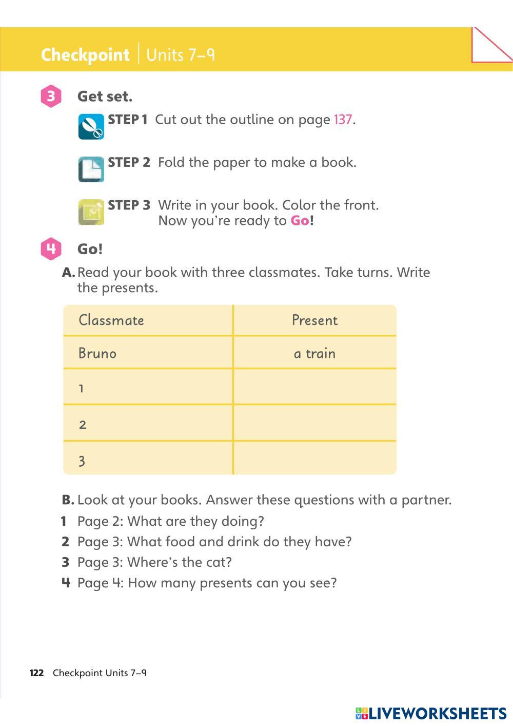 Children 1B-Uni… | Free Interactive Worksheets | 7910807