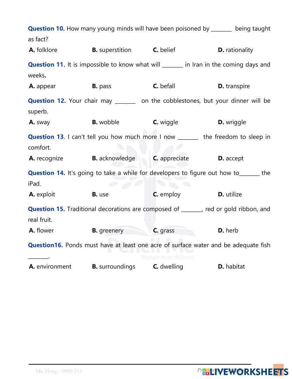 C1&2_Vocabulary… | Free Interactive Worksheets | 7916187
