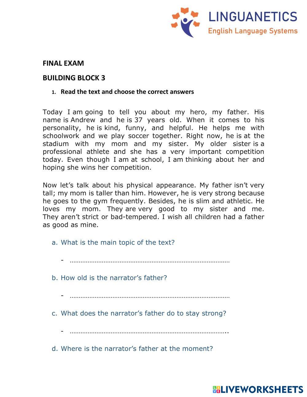 Building Block … | Free Interactive Worksheets | 7916772