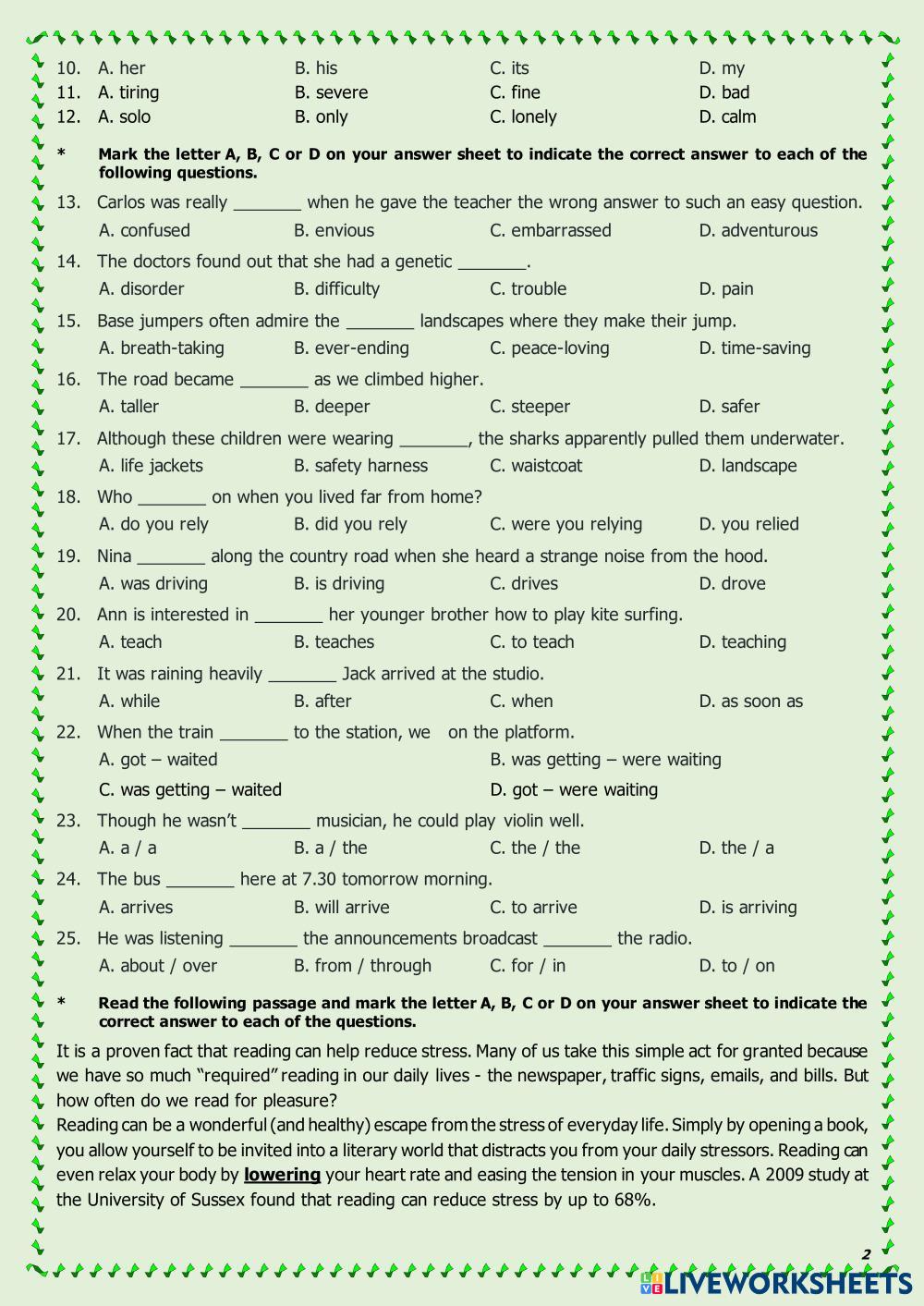 E10-Mid-Term-1-… | Free Interactive Worksheets | 7919969