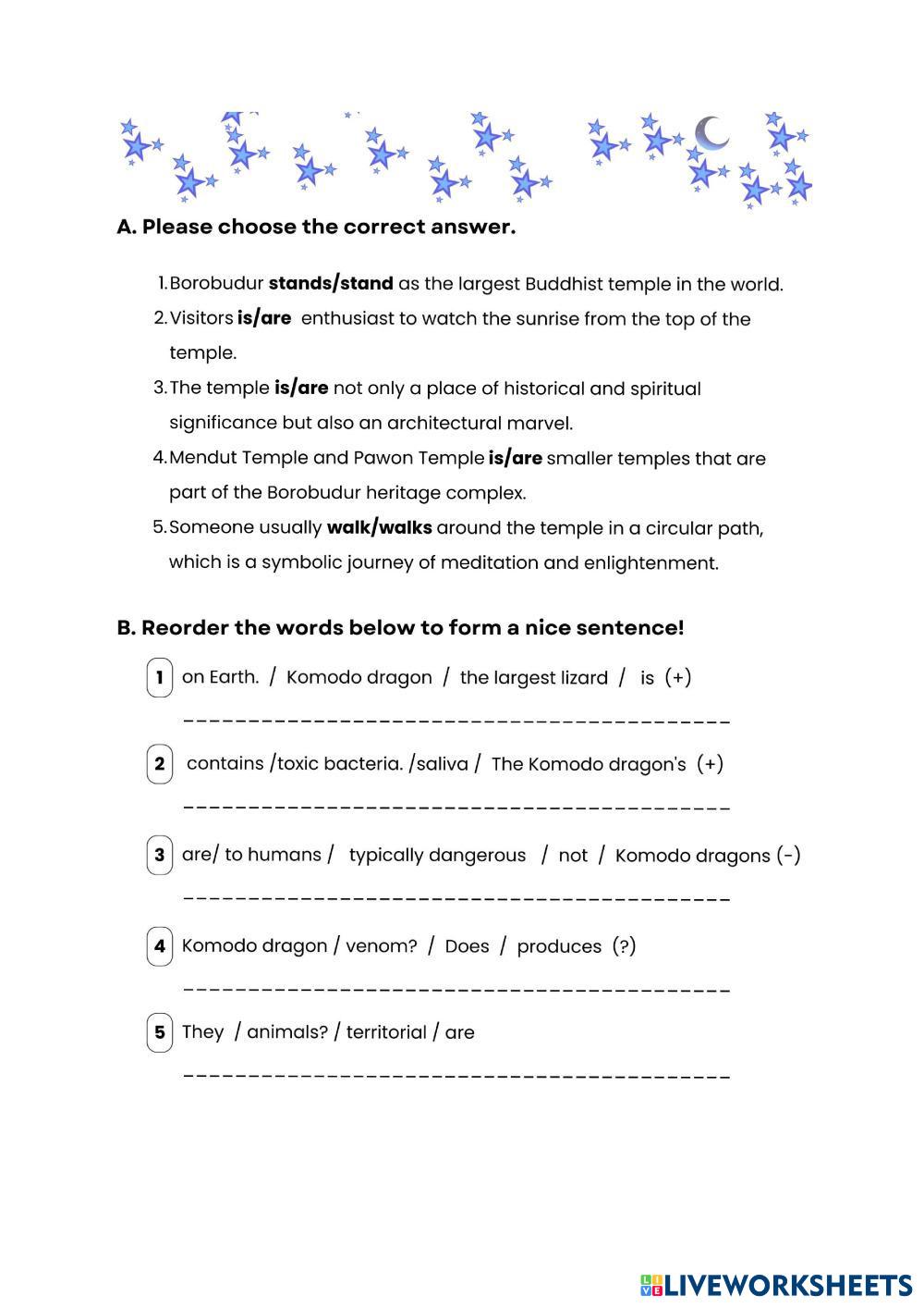 7925455 | Simple Present of Descriptive Text | Stofiani