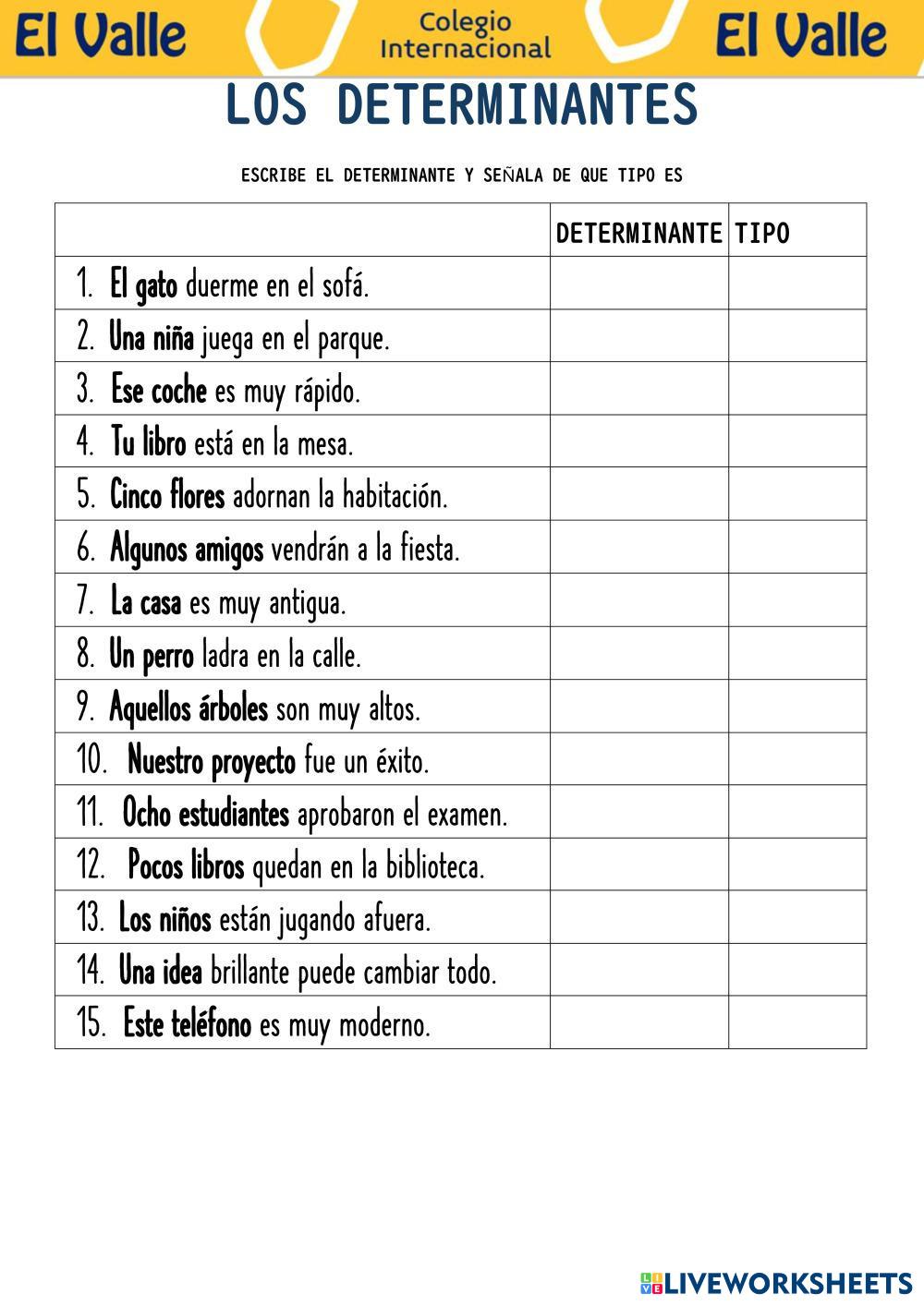 7926689 | LOS DETERMINANTES 1 | Víctor Manuel García