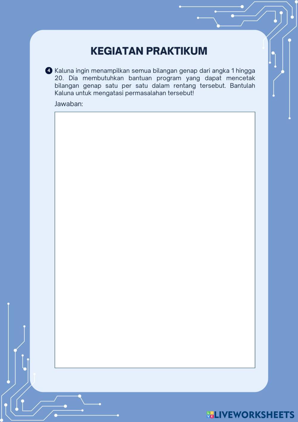 Informatika Per… | Free Interactive Worksheets | 7930194