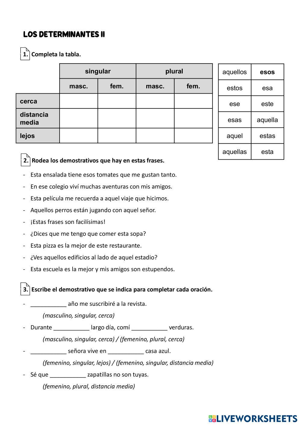7931327 | Determinantes 2 | mariacastr0 | LiveWorksheets