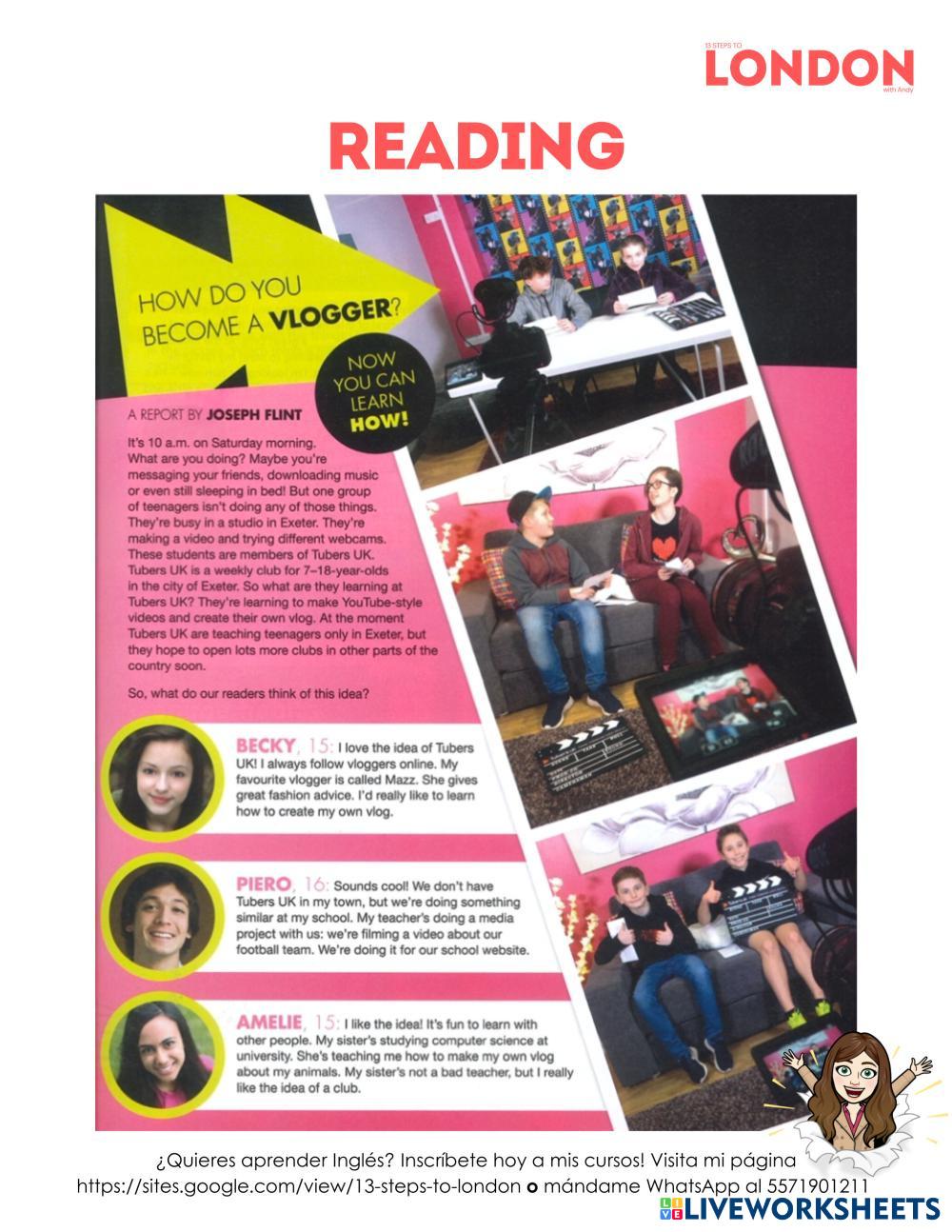 Reading 2 A2 7933213 | Andy AcMe | LiveWorksheets