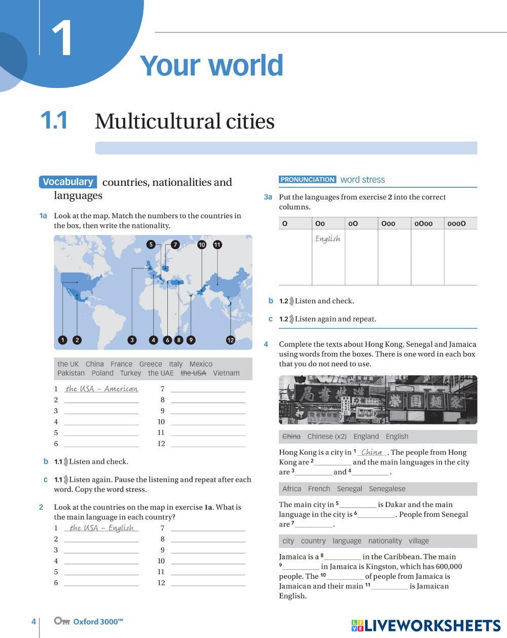 Navigate A2: Mu… | Free Interactive Worksheets | 7935476