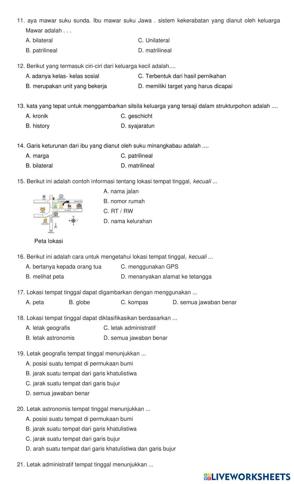 IPS 7 SEM 1 | Free Interactive Worksheets | 7942969