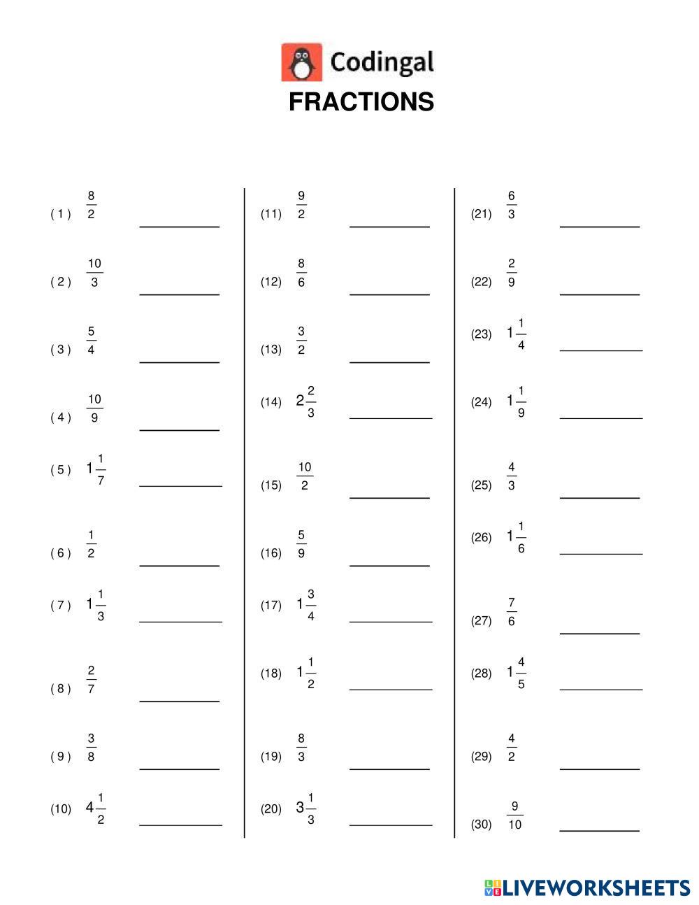 CODINGAL 7945733 | Kalaivani Sivan | LiveWorksheets