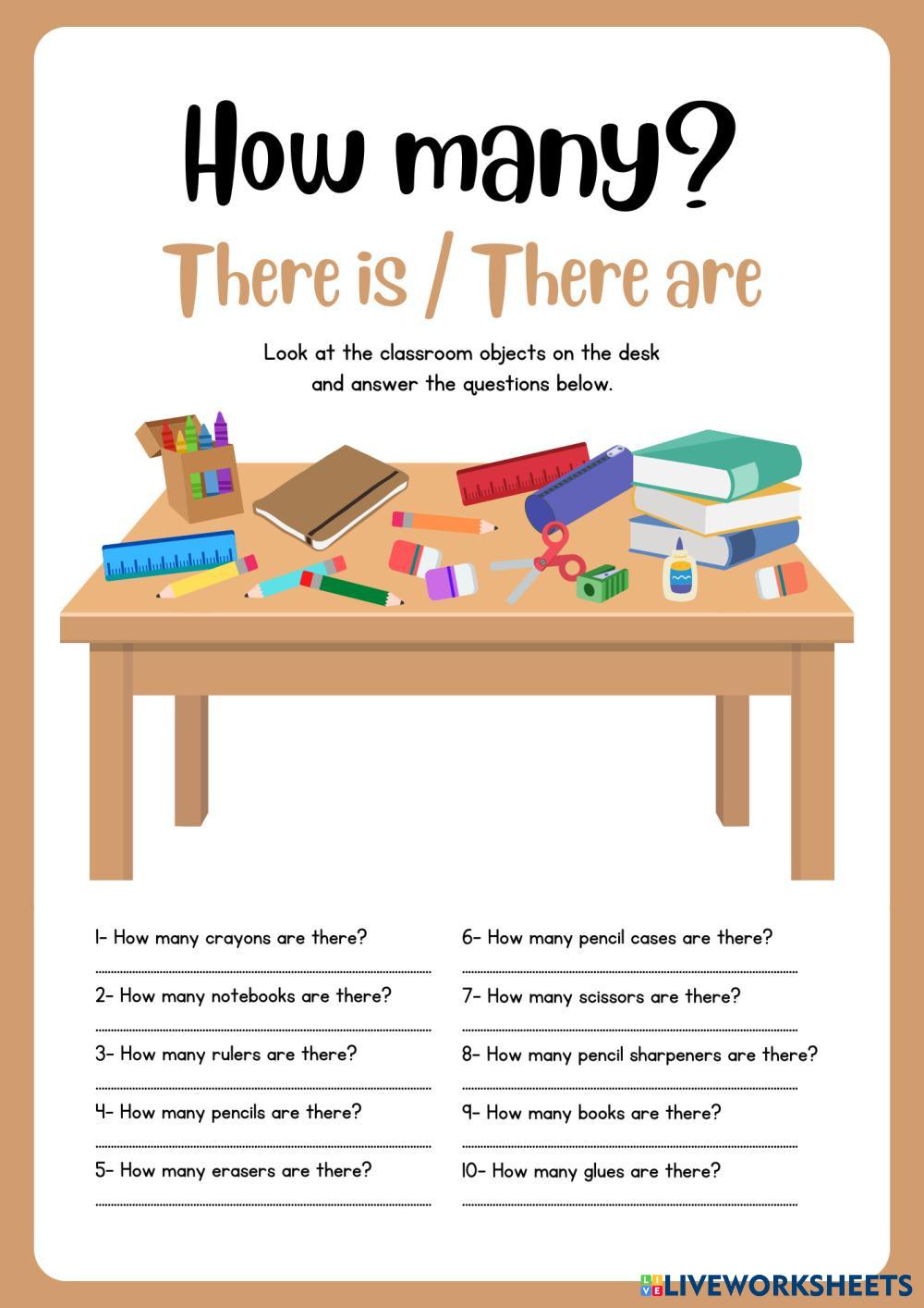 There is/ there… | Free Interactive Worksheets | 7948693