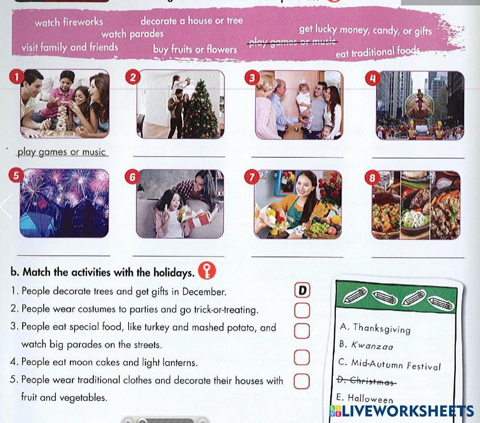 Ken's homework | Free Interactive Worksheets | 7948989