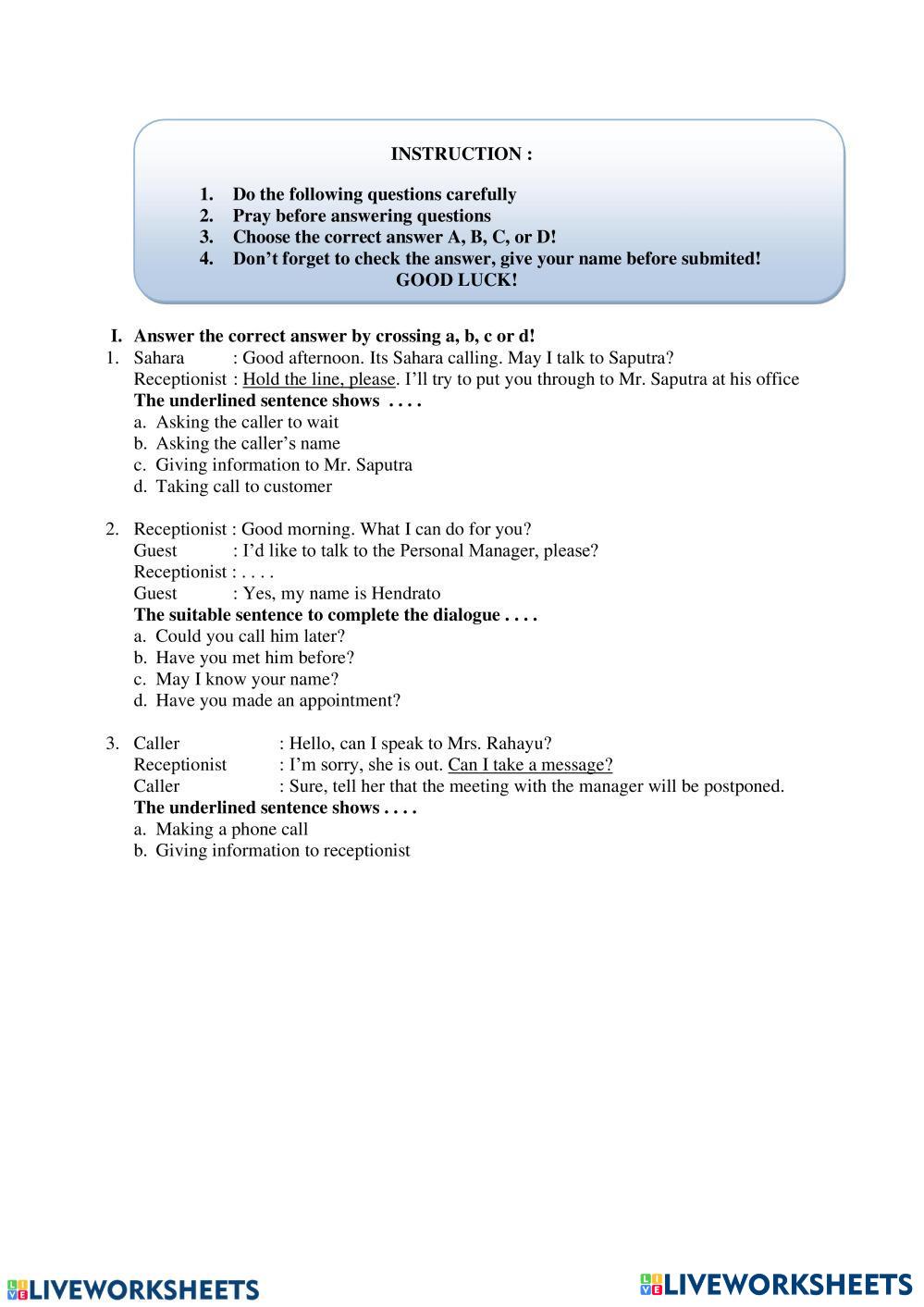 7955115 | MAKING PHONE CALLS | untariclaraputri