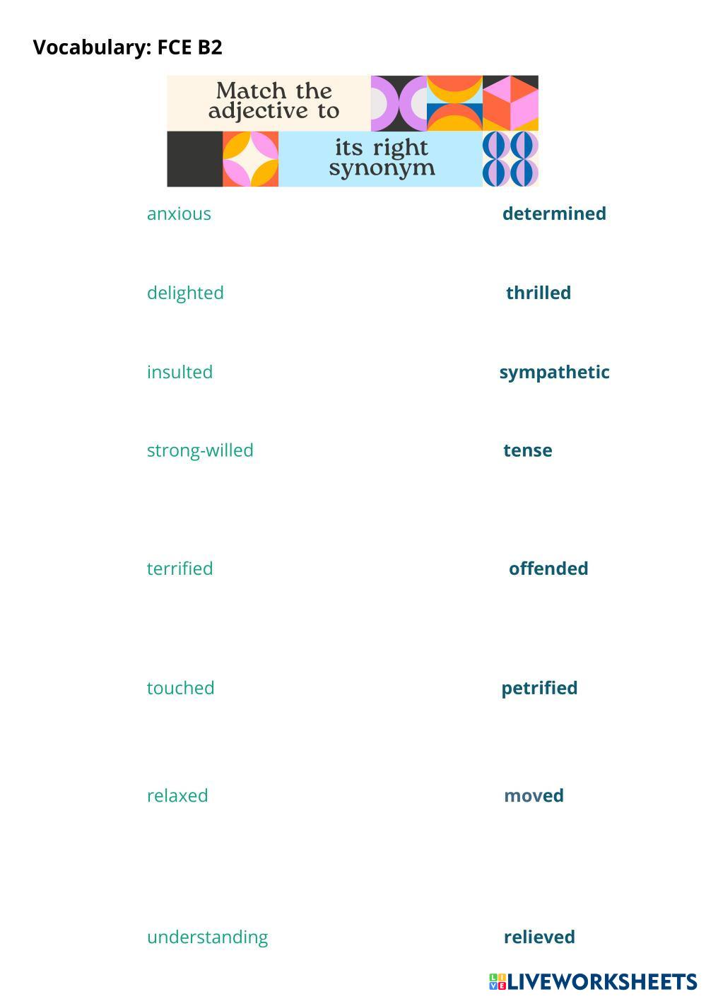 Viviana Gangotena | B2 Vocabulary 7960154