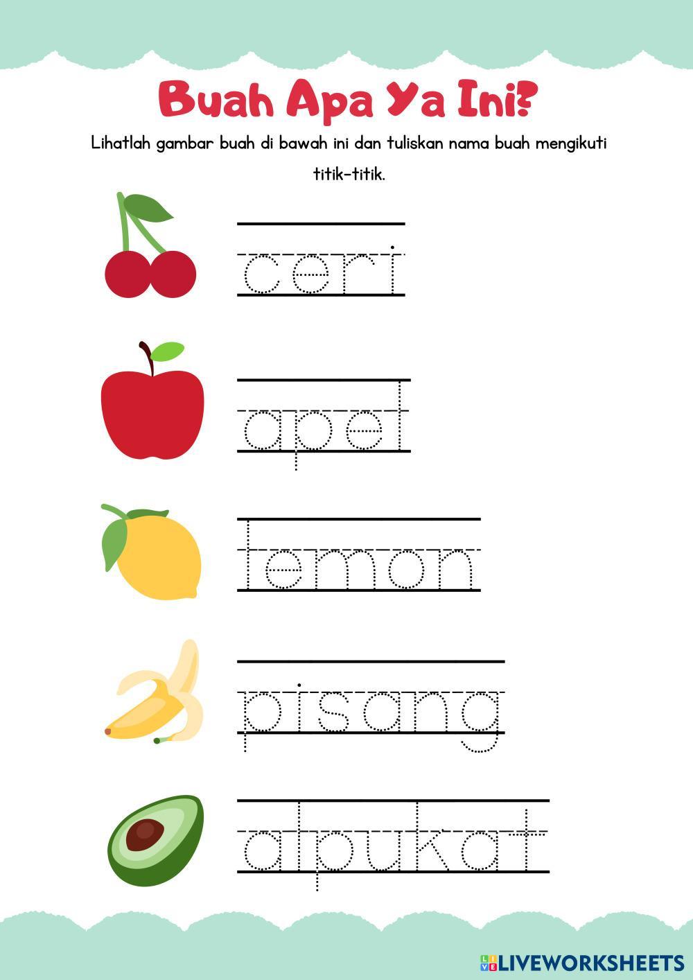 Literasi Baca T… | Free Interactive Worksheets | 7961762