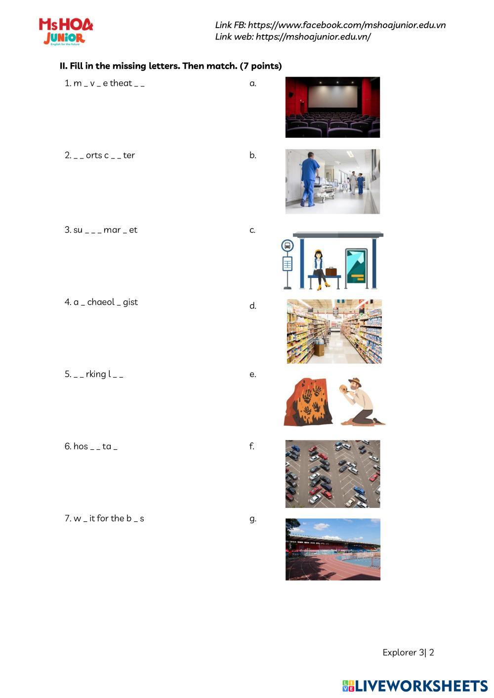 Exam 5 - EX3 | Free Interactive Worksheets | 7964967