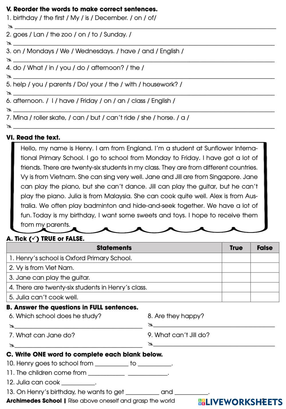 7972051 | PRACTICE WORKSHEET 2 (P2) | MaiTrang1997