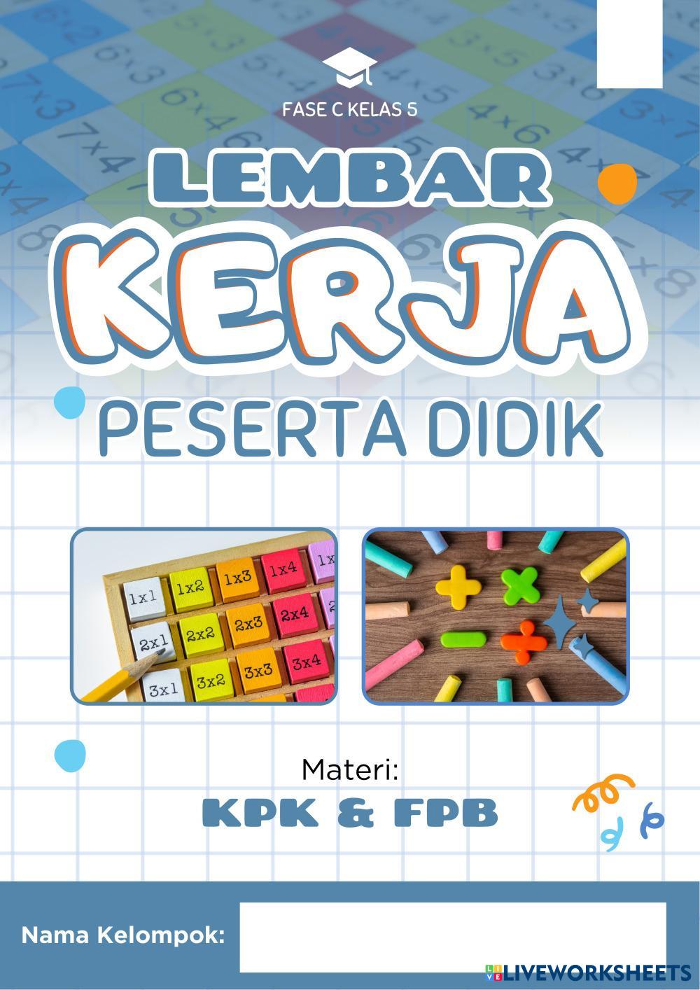 LKPD Kelipatan … | Free Interactive Worksheets | 7972751