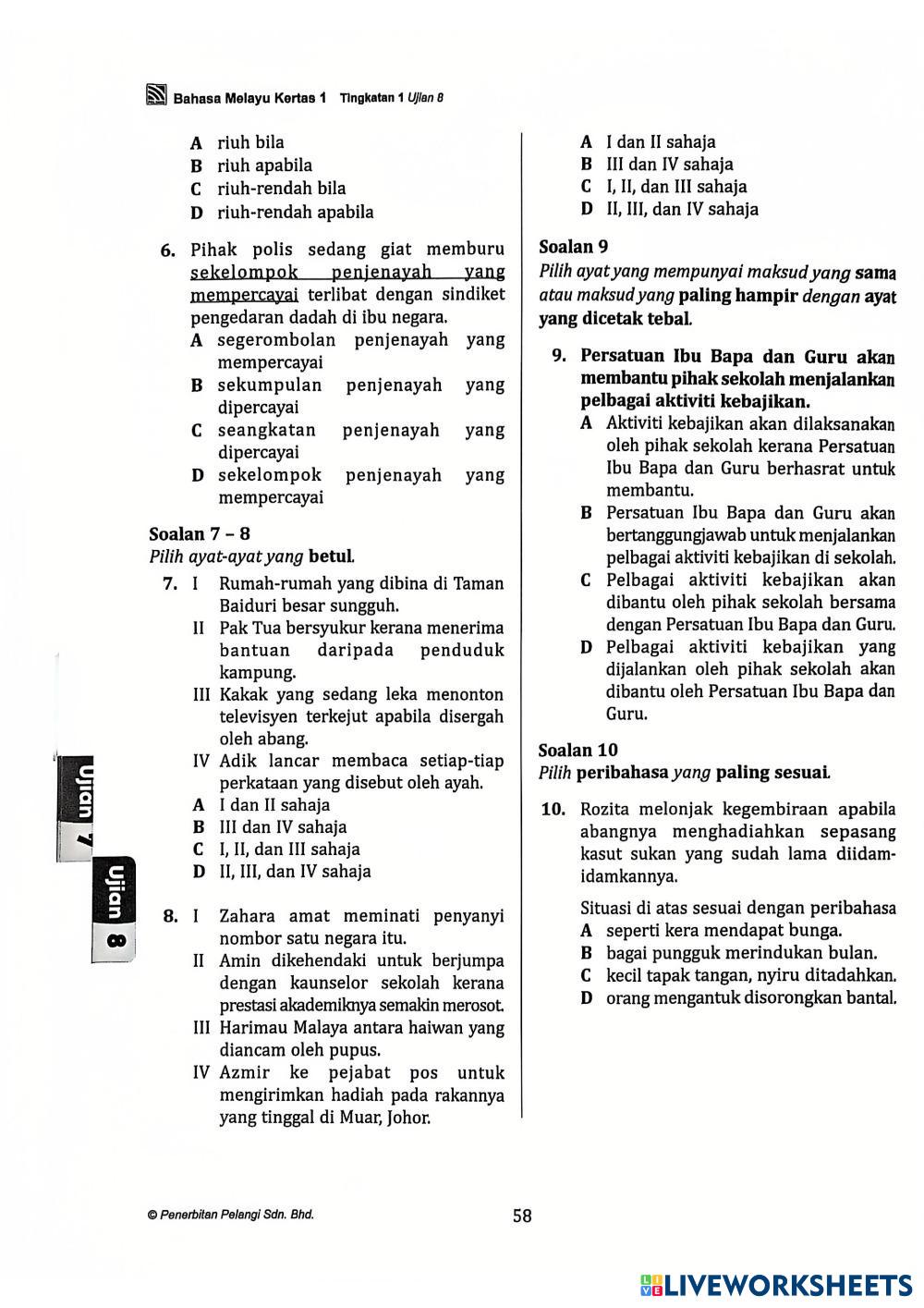 7978053 | BM TINGKATAN 1 TEMA 8 | Khoo Yeon Chen