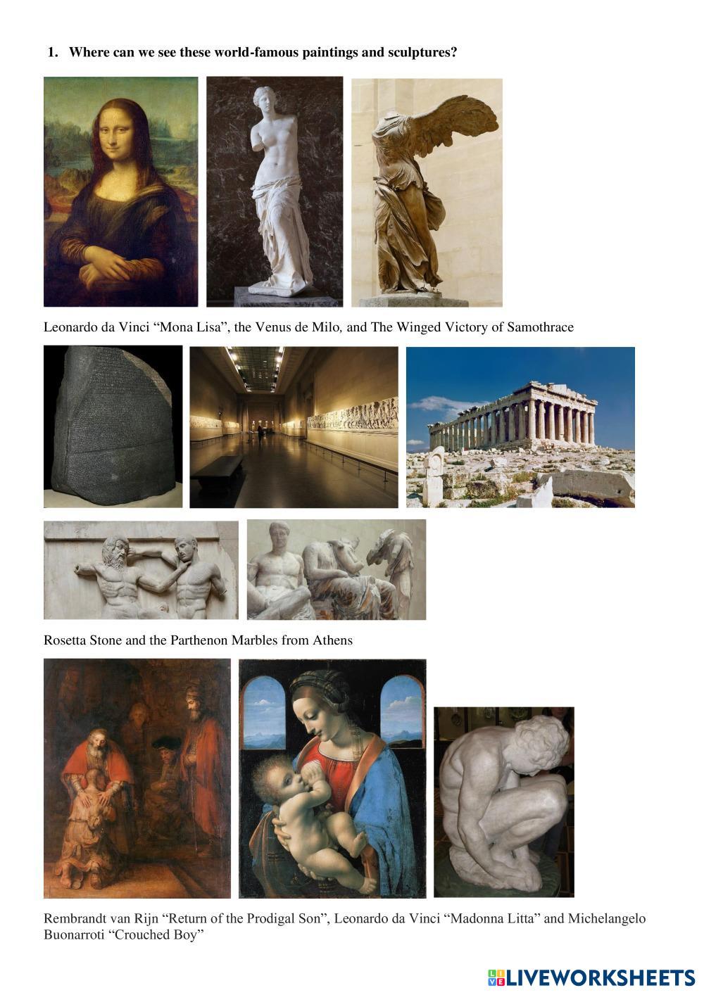 7978818 | Famous Museums and Art Galleries of the World