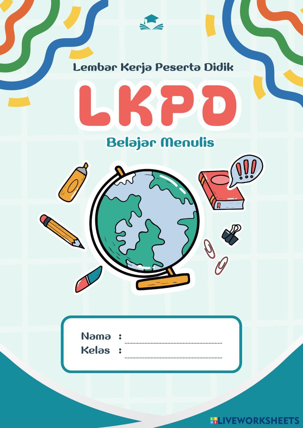 Belajar menulis | Free Interactive Worksheets | 7982342