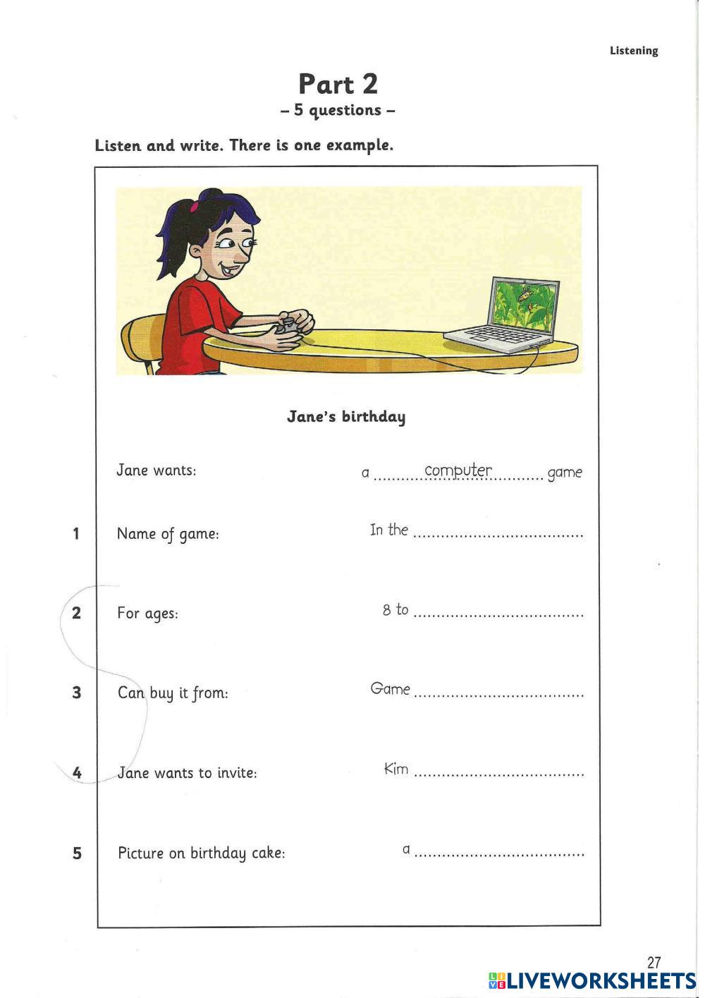Movers 1 Authen… | Free Interactive Worksheets | 7988213