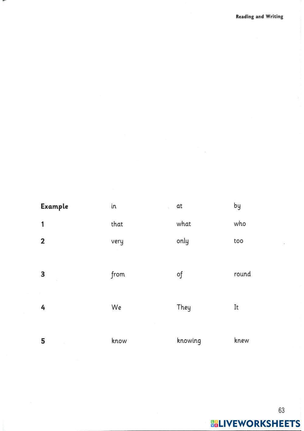 Movers 1 Authen… | Free Interactive Worksheets | 7988217