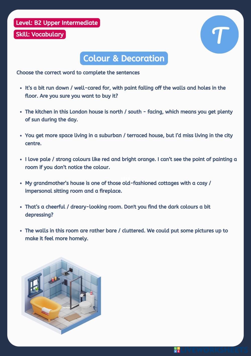 B2 Vocabulary: … | Free Interactive Worksheets | 7551096