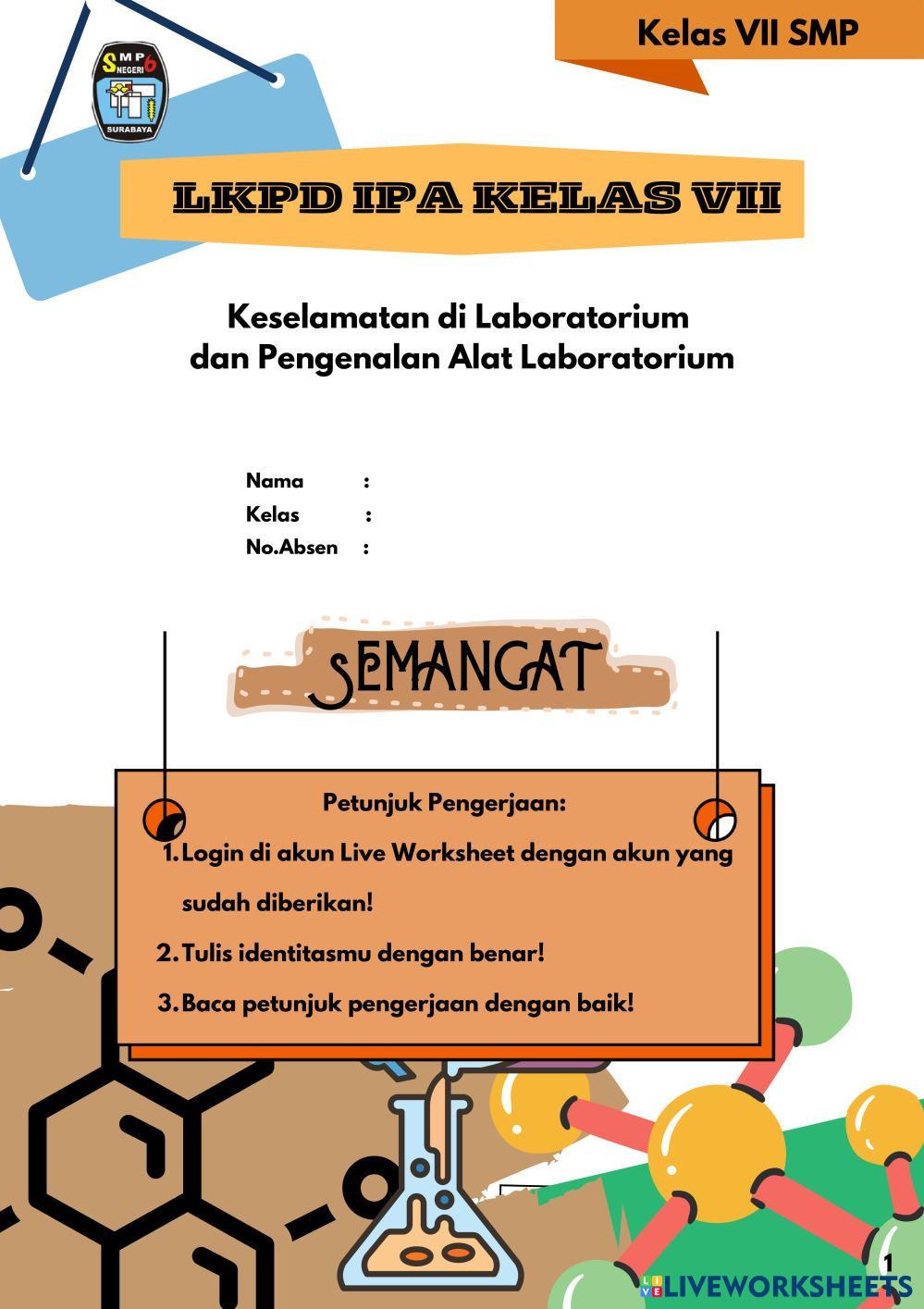 LKPD IPA Kelas … | Free Interactive Worksheets | 7555750