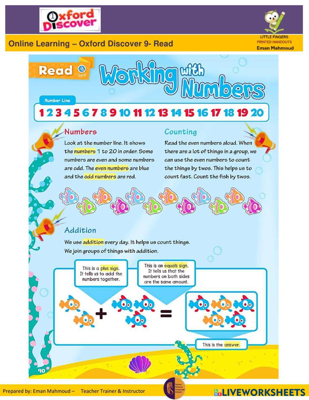 Oxford Discover… | Free Interactive Worksheets | 7558813