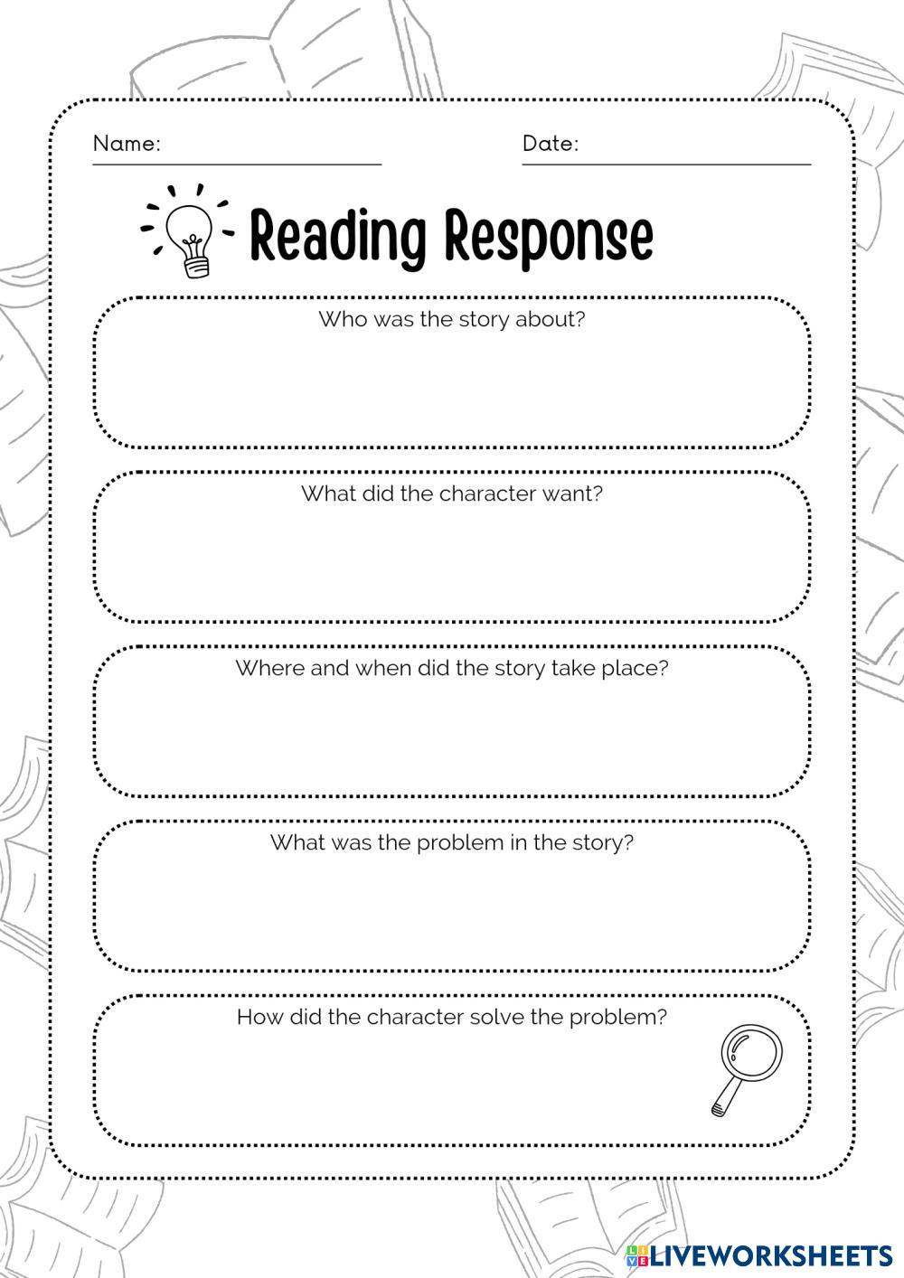 Reading and writing | Live Worksheets