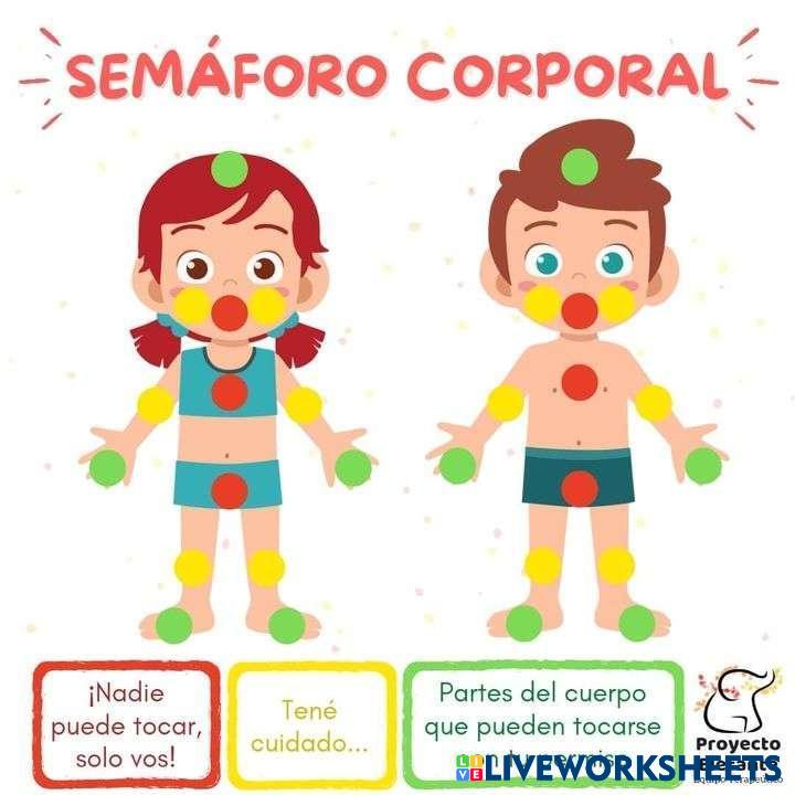 Semaforo Corpor… | Free Interactive Worksheets | 7568130