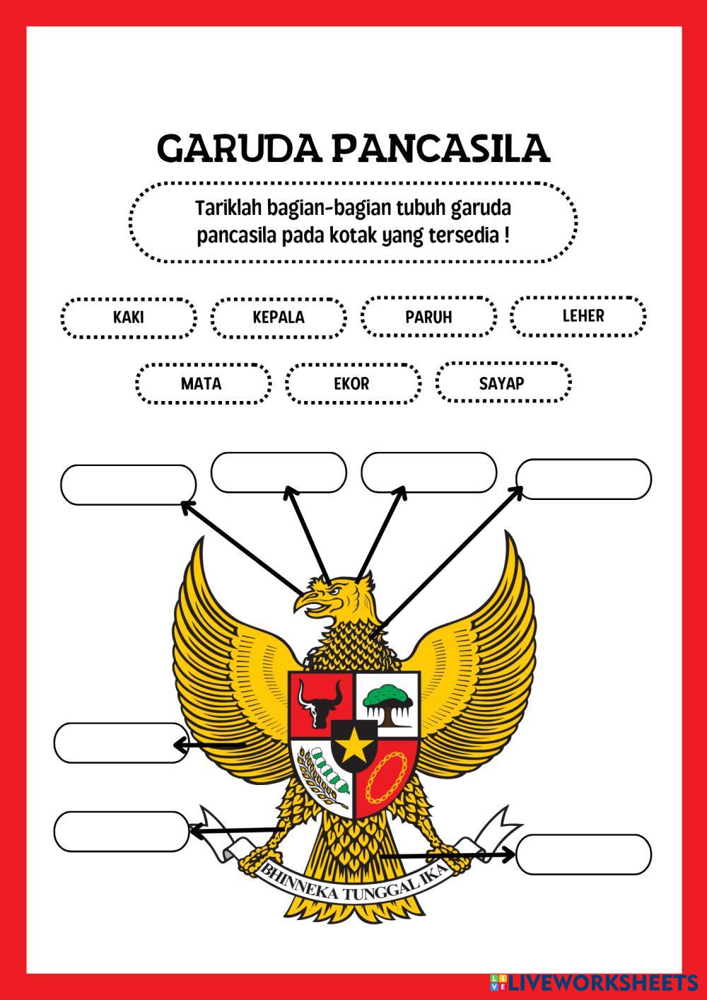 Garuda Pancasila | Live Worksheets