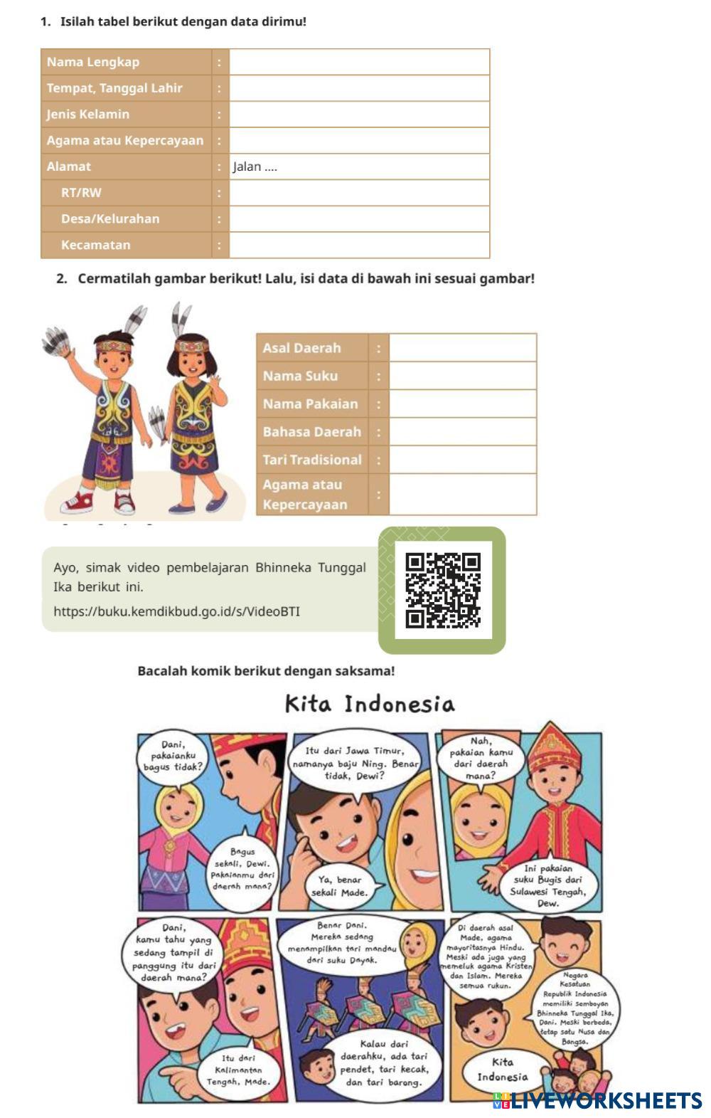 Identitas Masya… | Free Interactive Worksheets | 7575823
