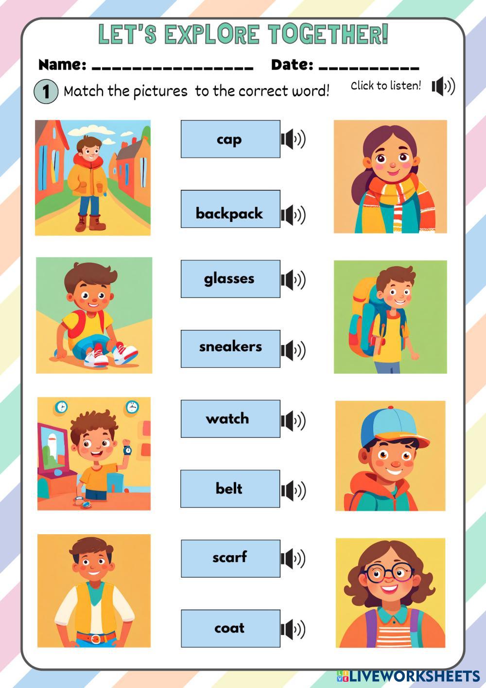 Let's explore t… | Free Interactive Worksheets | 7579433